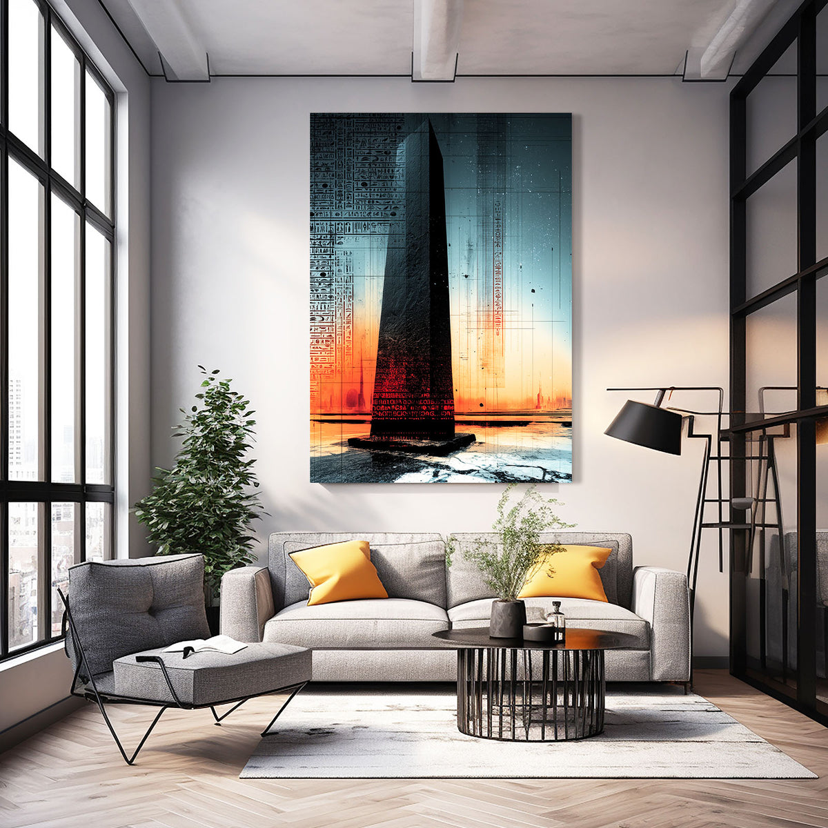 Egyptian Art Architecture - Scratch-Proof Surface – MusaArtGallery