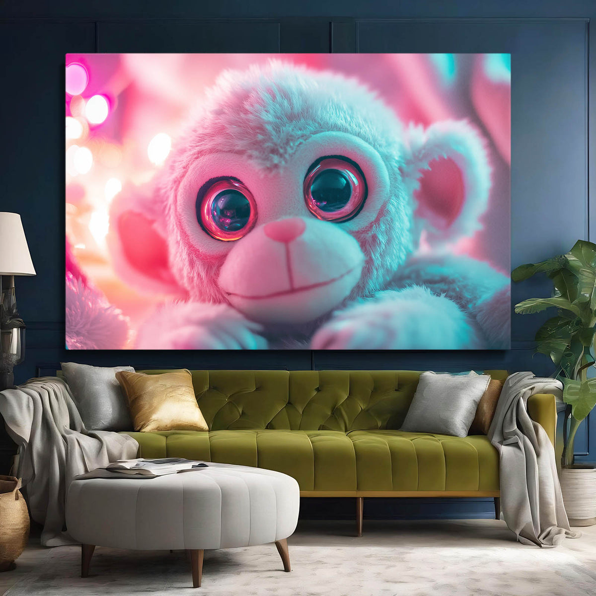 Pinky Monkey Art | MusaArtGallery™