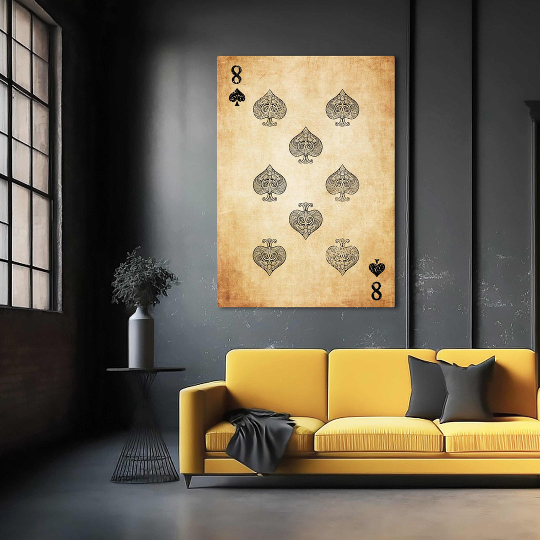 Eight of Spades Wall Art | MusaArtGallery™