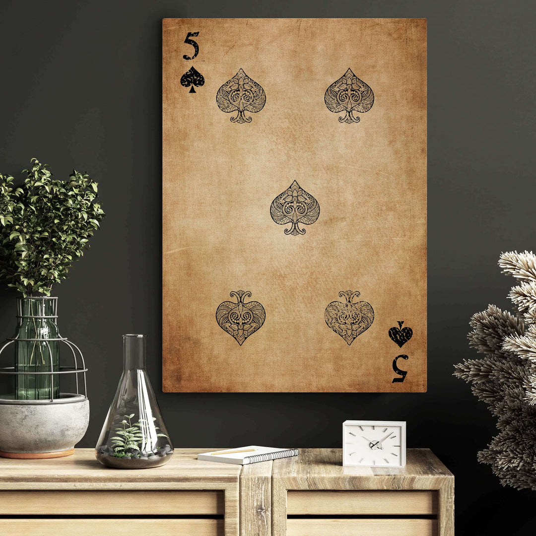 Five of Spades Wall Art | MusaArtGallery™