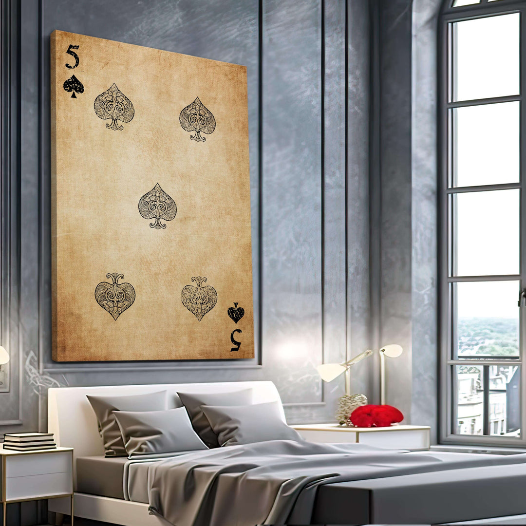 Five of Spades Wall Art | MusaArtGallery™