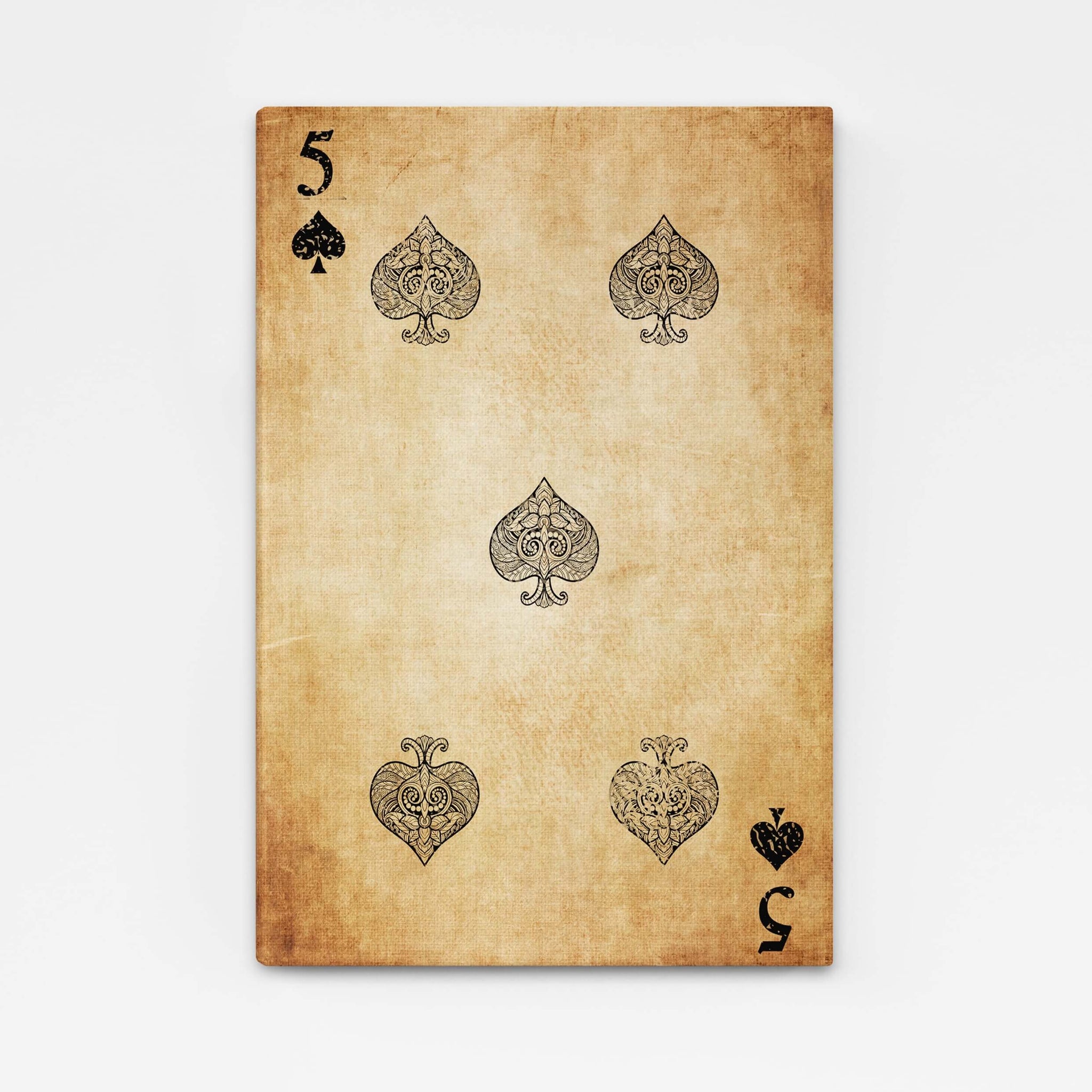Home Five of Spades Wall Art