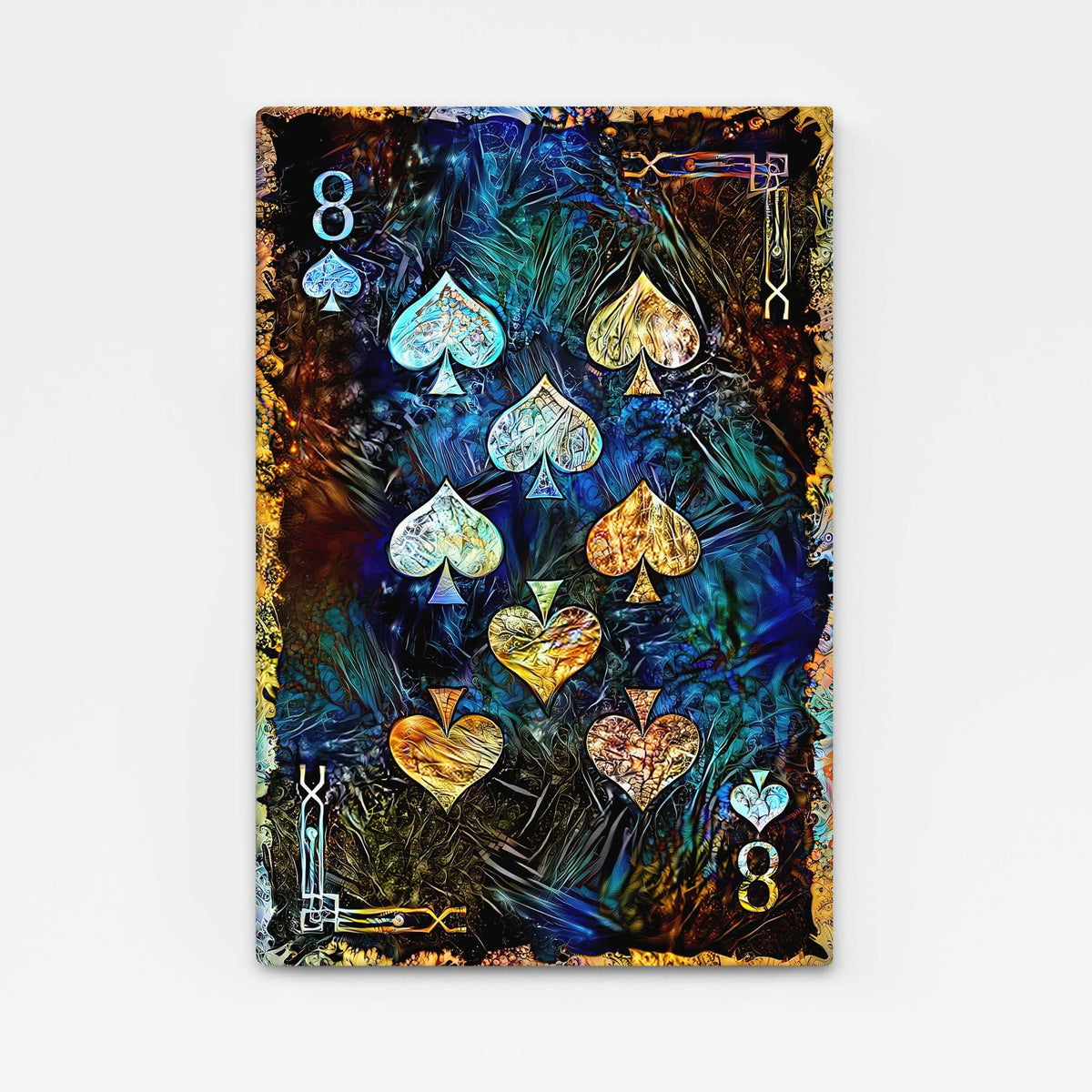 Eight of Spades Canvas | MusaArtGallery™