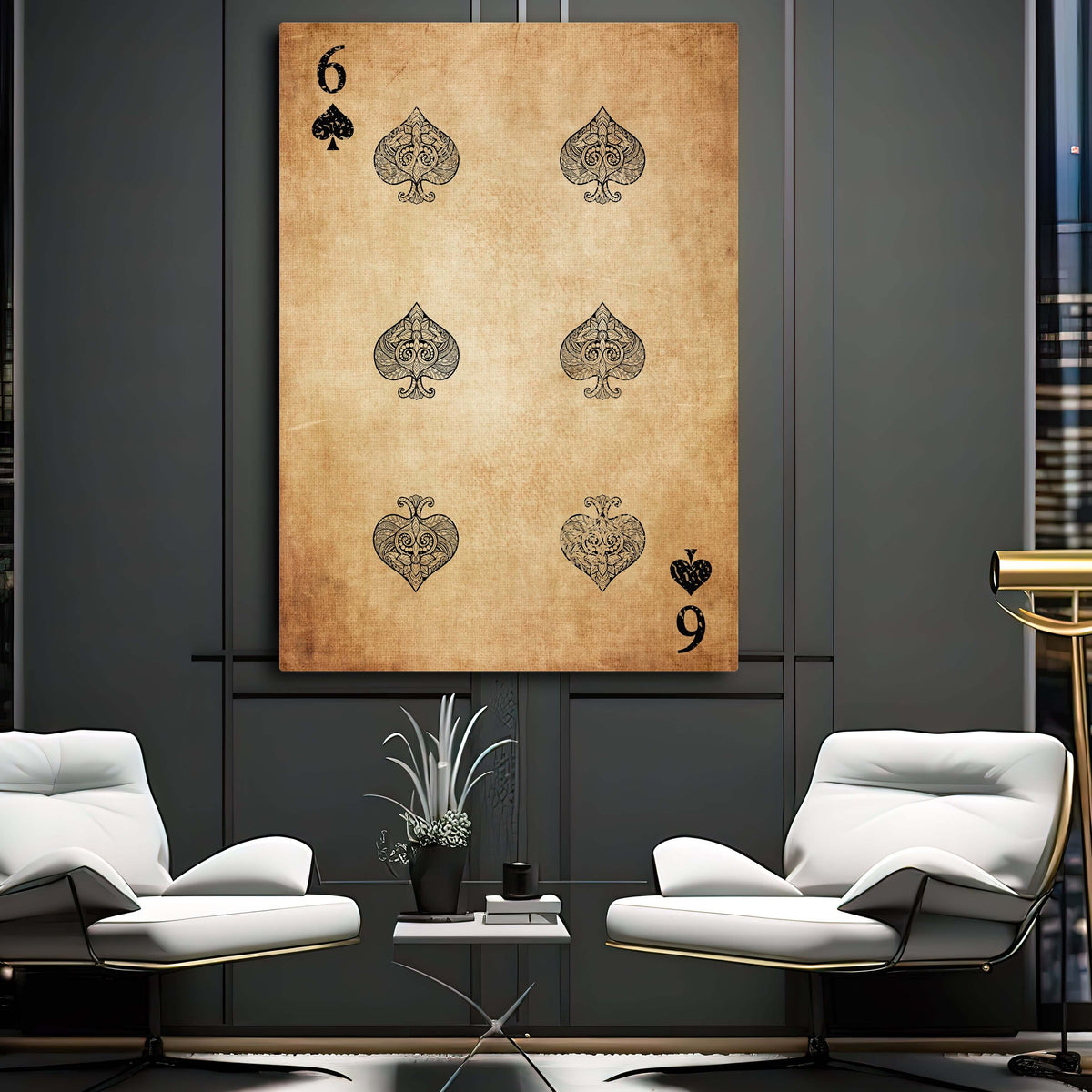 Six of Spades Wall Art | MusaArtGallery™