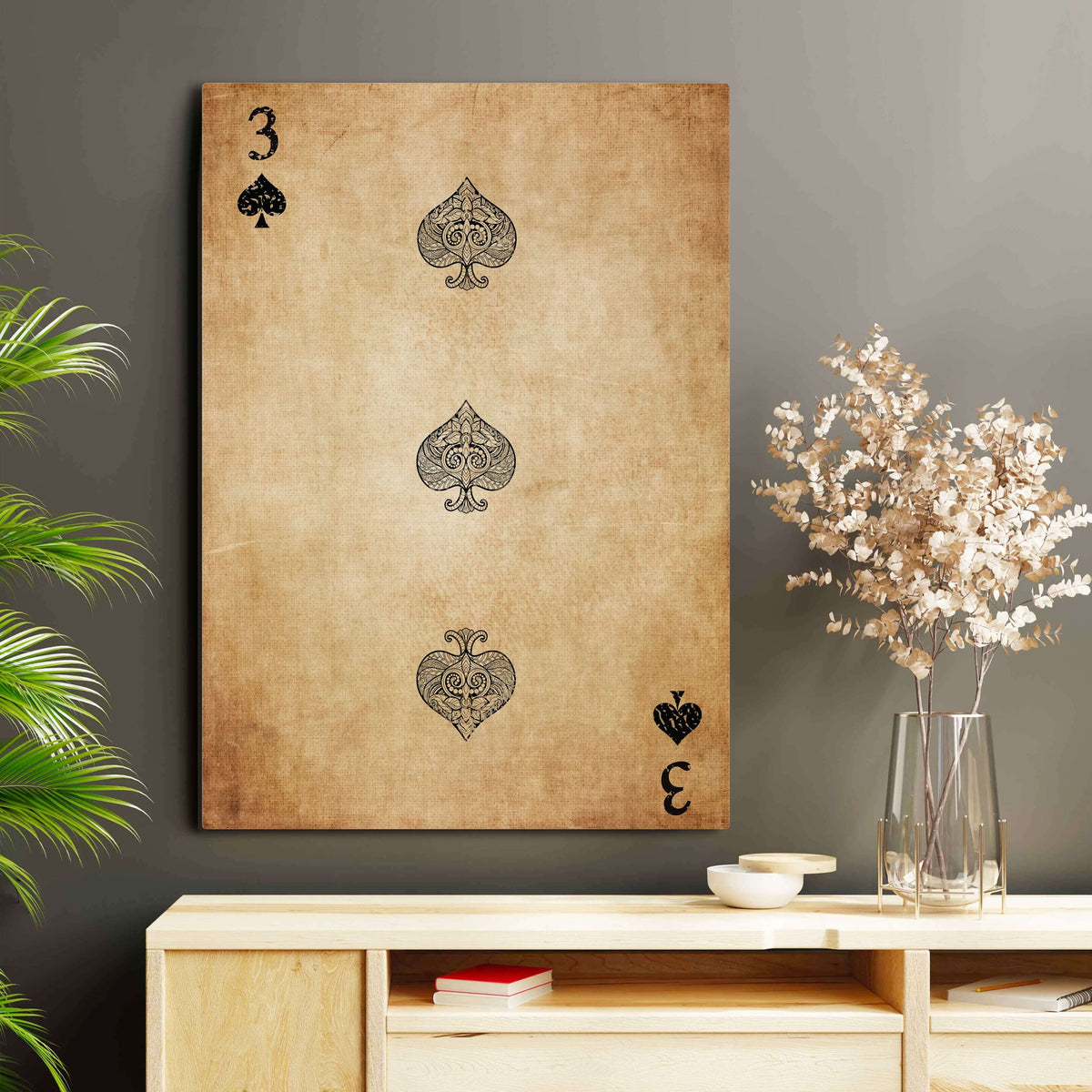 Three of Spades Wall Art | MusaArtGallery™