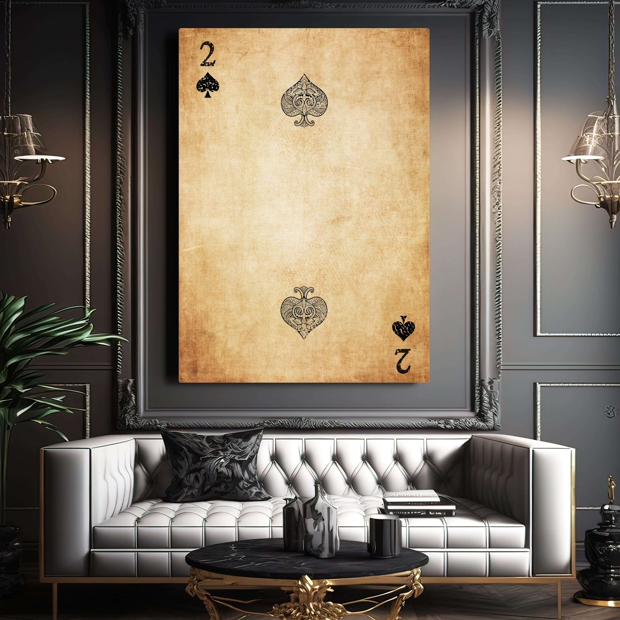 Two of Spades Wall Art | MusaArtGallery™