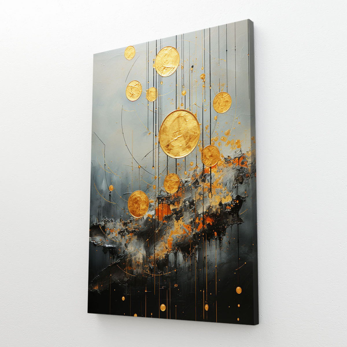 Abstract Bathroom Wall Art Decor | MusaArtGallery™