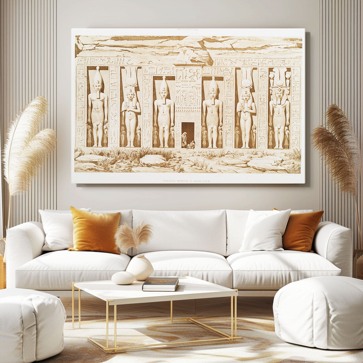 Ancient Egyptian Art Symbols - Fade-Proof Finish – MusaArtGallery