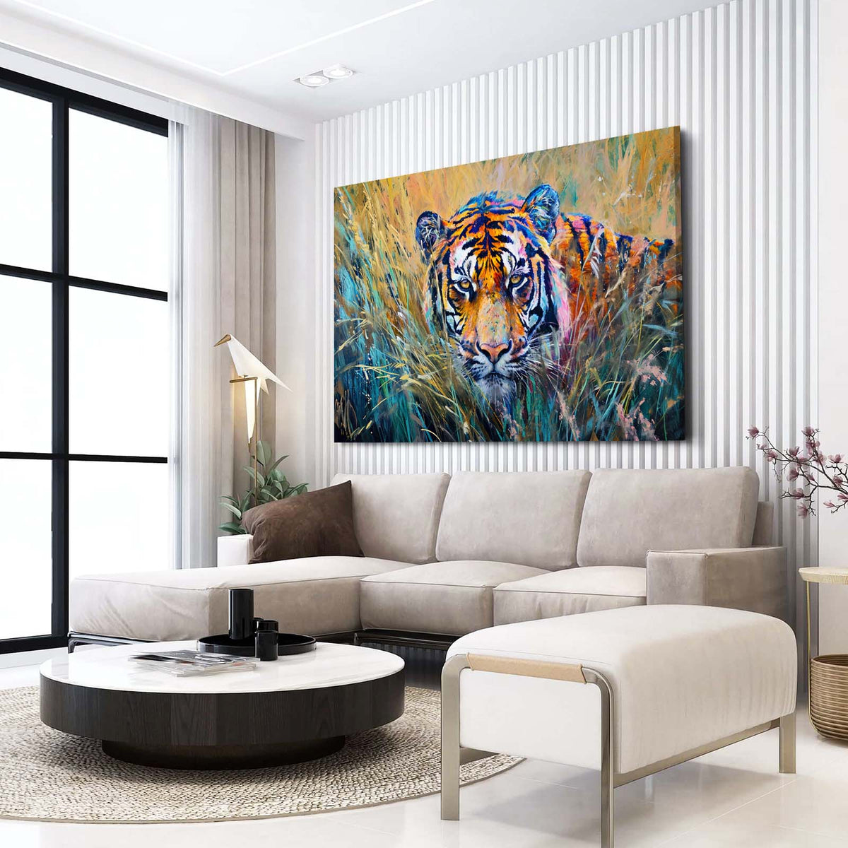 Ancient Tiger Art | MusaArtGallery™