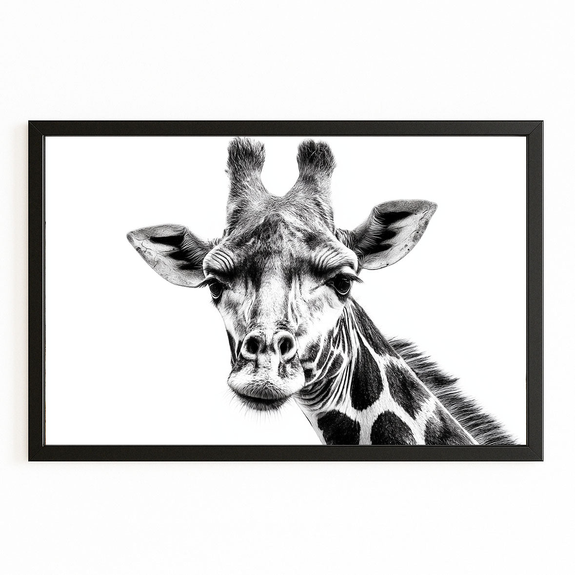 Basic Giraffe Art work - Fade-Proof Finish – MusaArtGallery