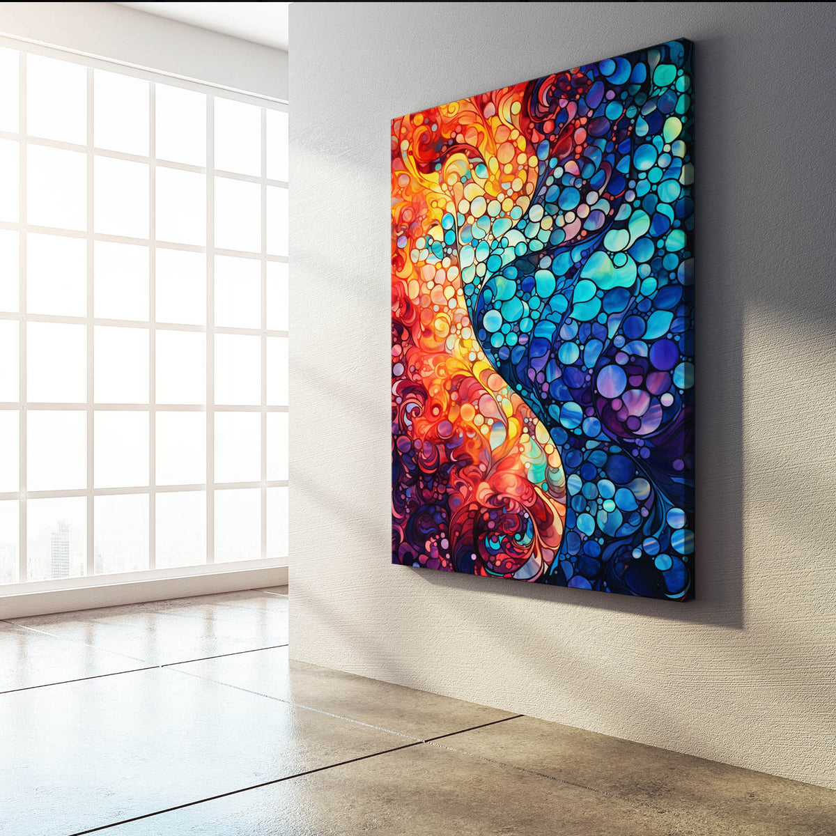 Colorful Wall Art for Bathroom | MusaArtGallery™