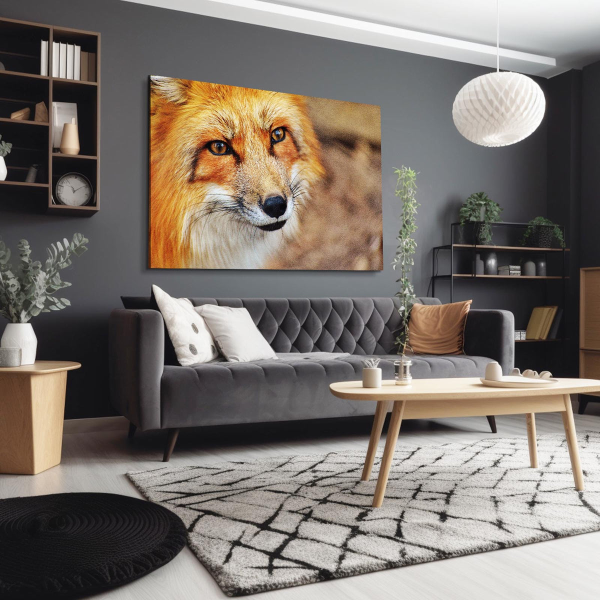 Cute Face Fox Art | MusaArtGallery™