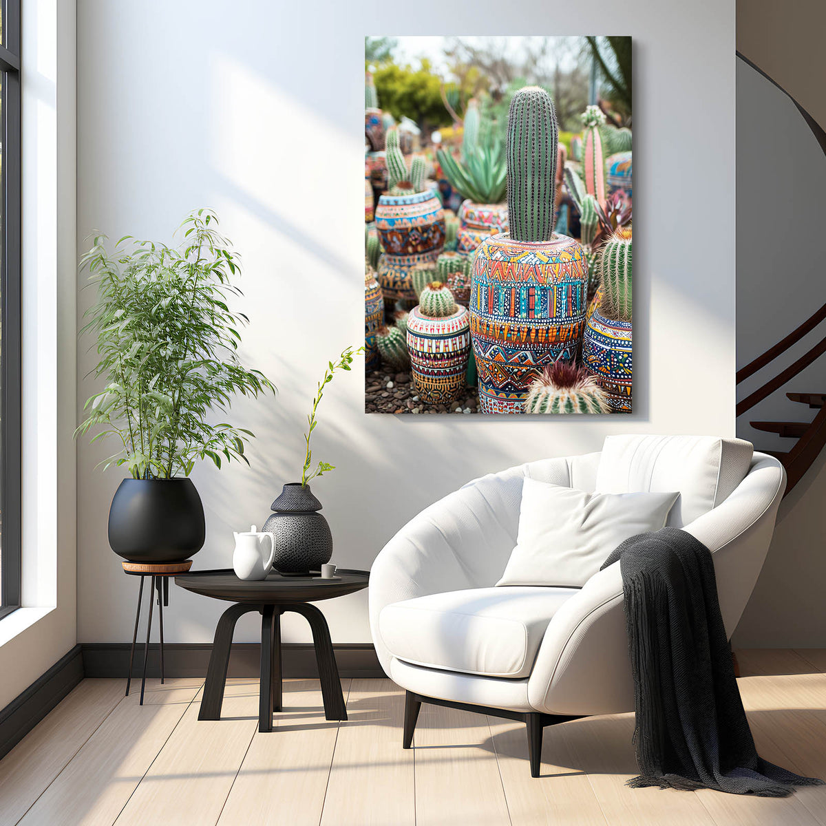 Deco Cactus Art | MusaArtGallery™