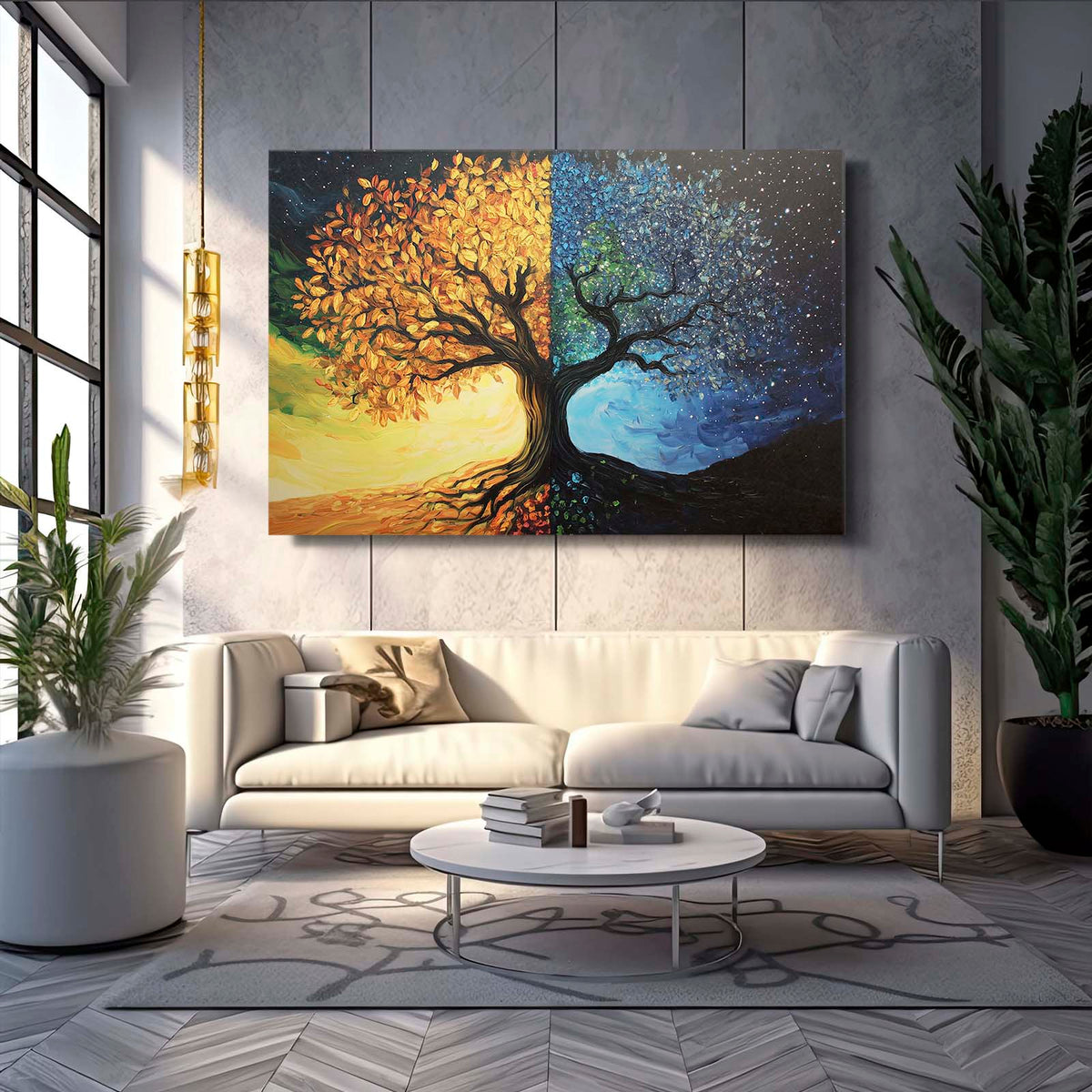 Duality Tree Of Life Wall Art | MusaArtGallery™