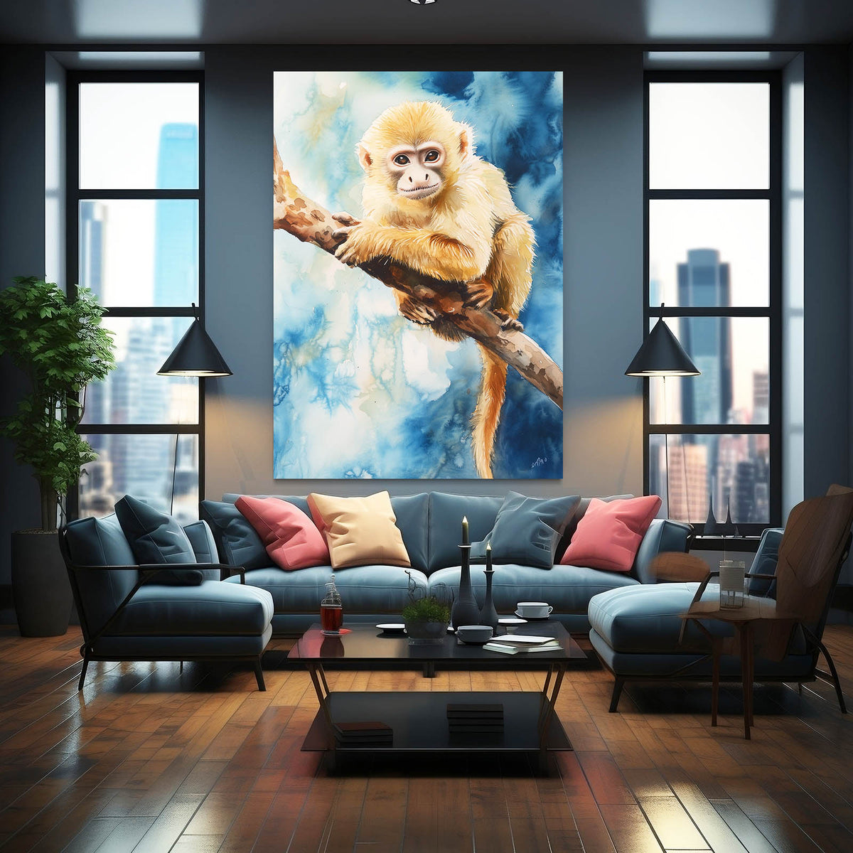 Grey Monkey Art | MusaArtGallery™