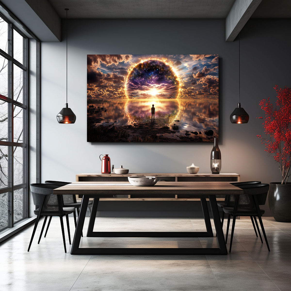 Horizontal Trippy Art | MusaArtGallery™