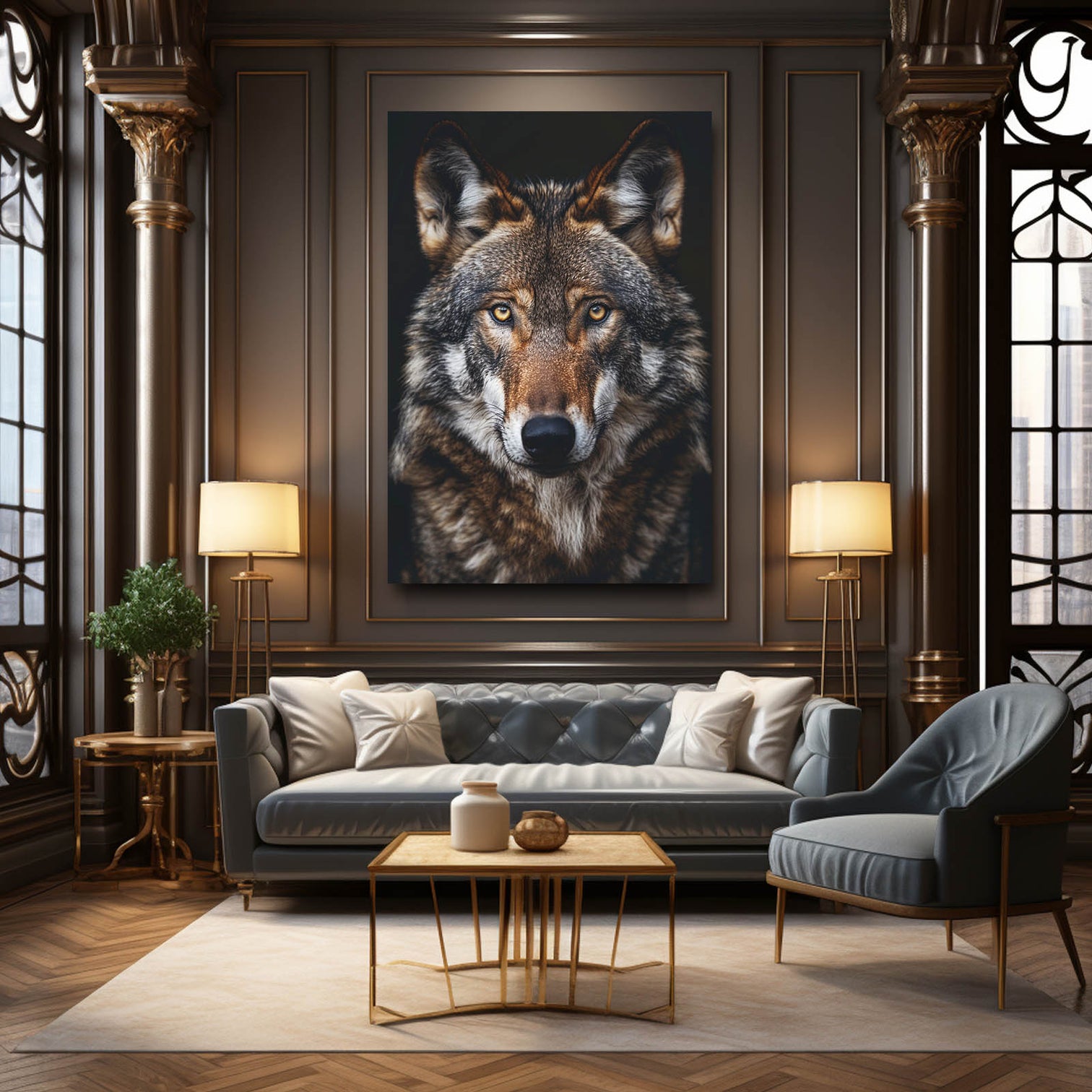 Innocent Wolf Art | MusaArtGallery™