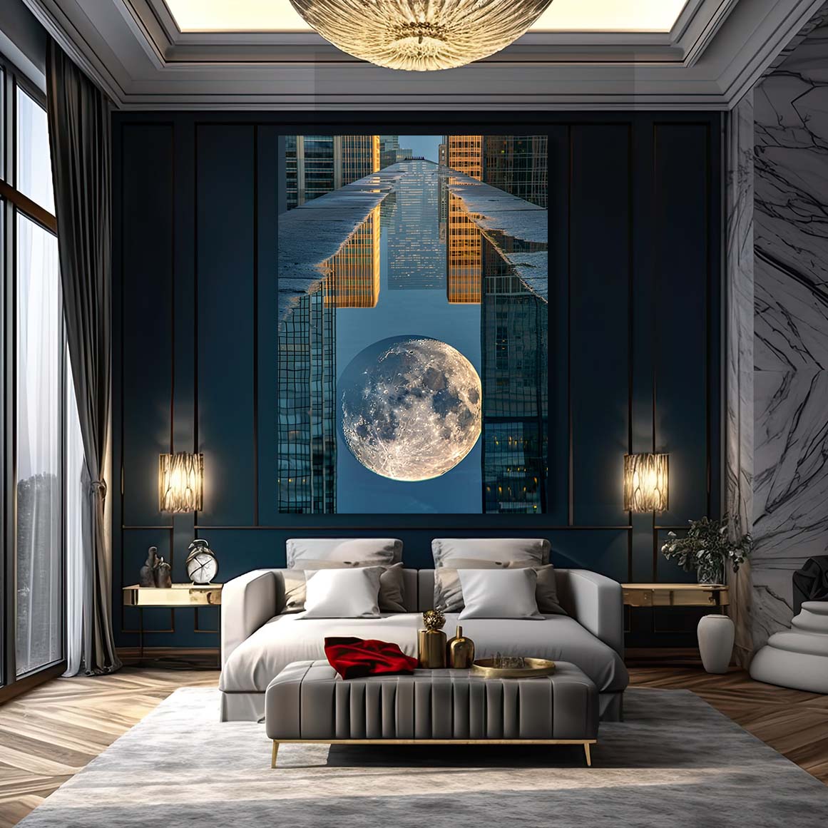 Lake Moon Shadow Art | MusaArtGallery™