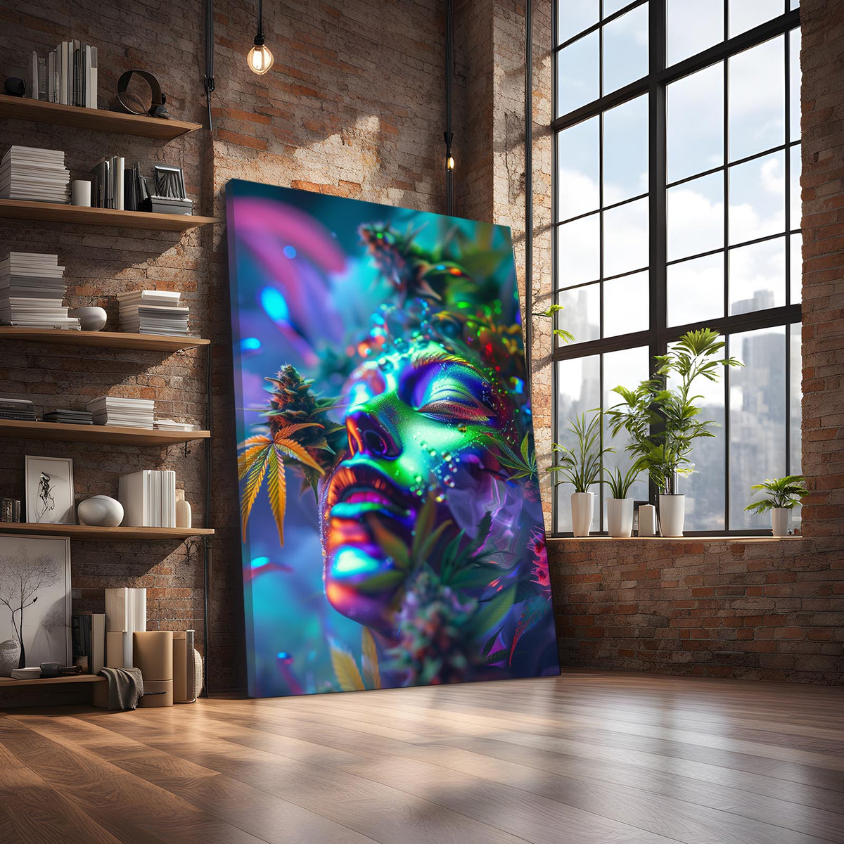 Living Room Trippy Art | MusaArtGallery™