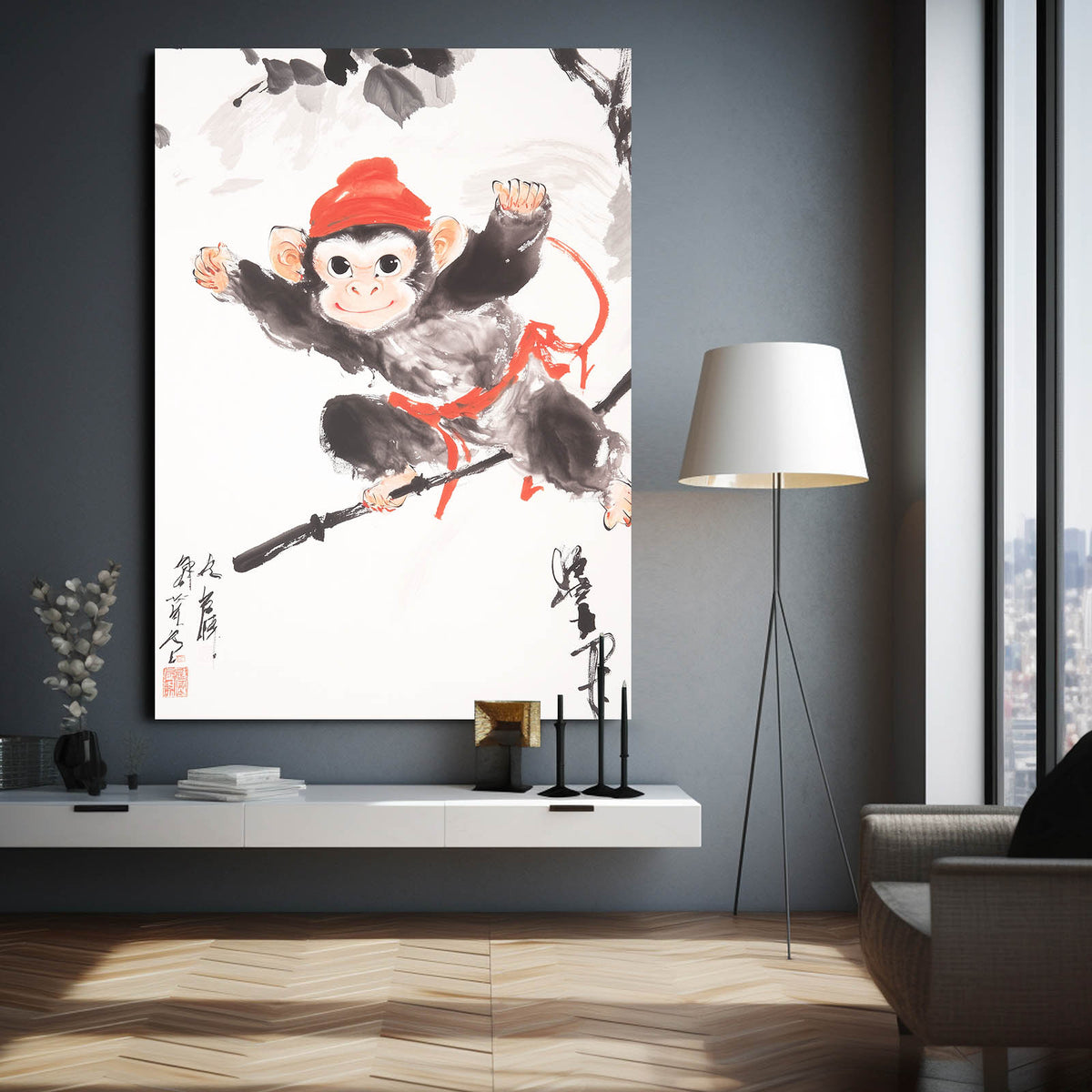 Manga Monkey Artwork | MusaArtGallery™