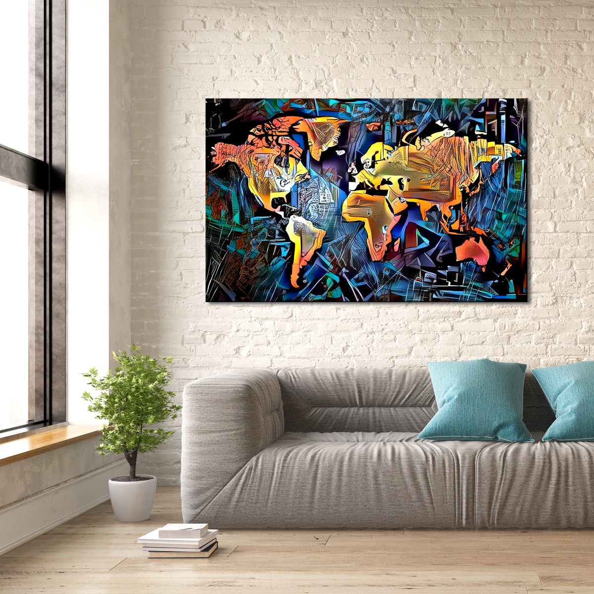 Modern Art Wall Decals | MusaArtGallery™