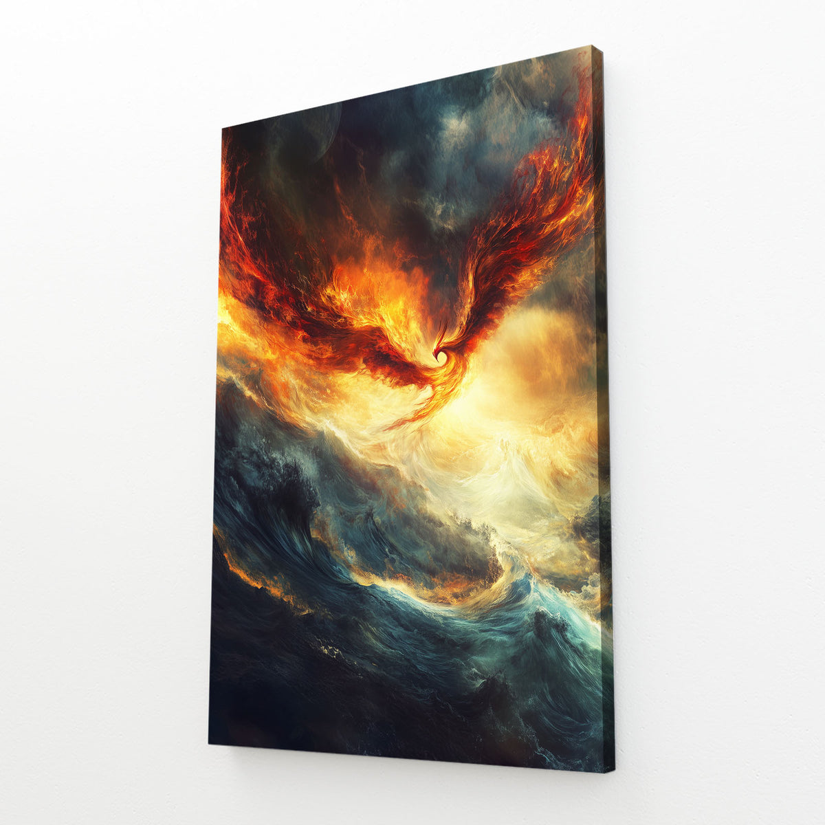 Phenix Abstract Canvas Art | MusaArtGallery™