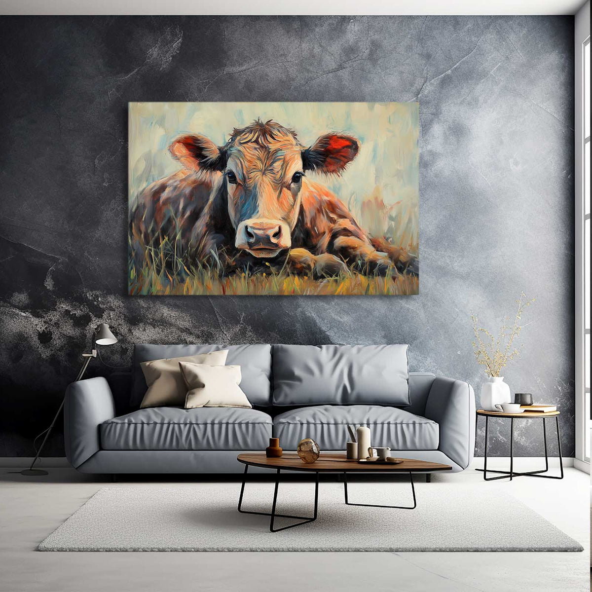 Rustic Cow Print | MusaArtGallery™