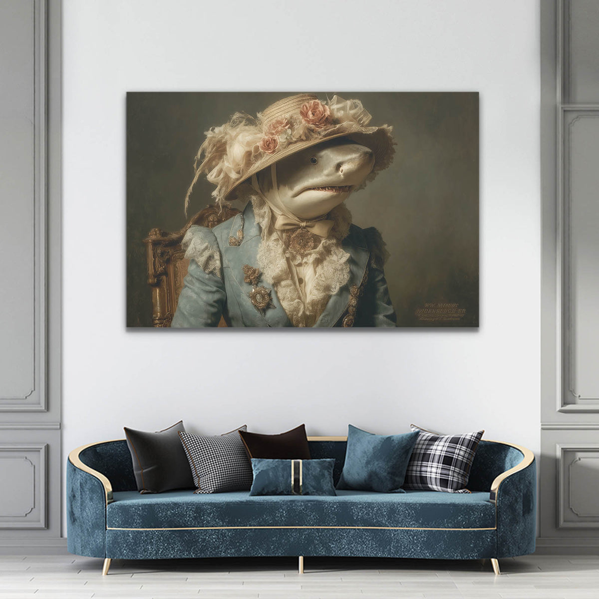 Rustic Shark Art - FSC-Certified Wood – MusaArtGallery