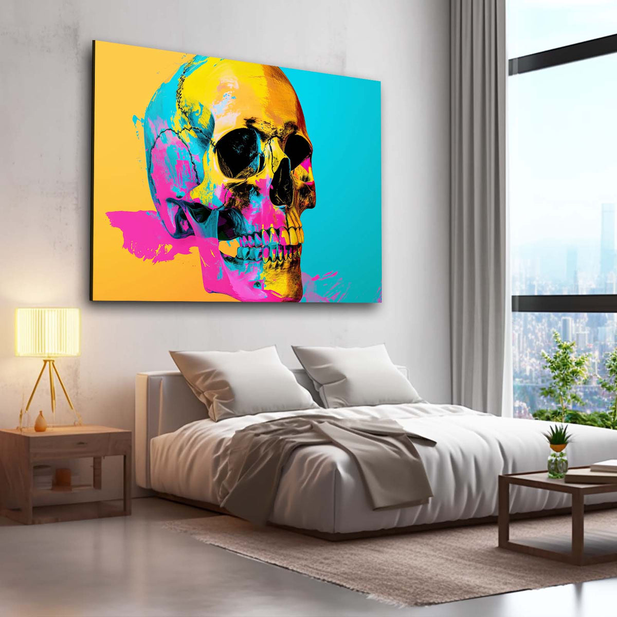 Simple Skull Art | MusaArtGallery™