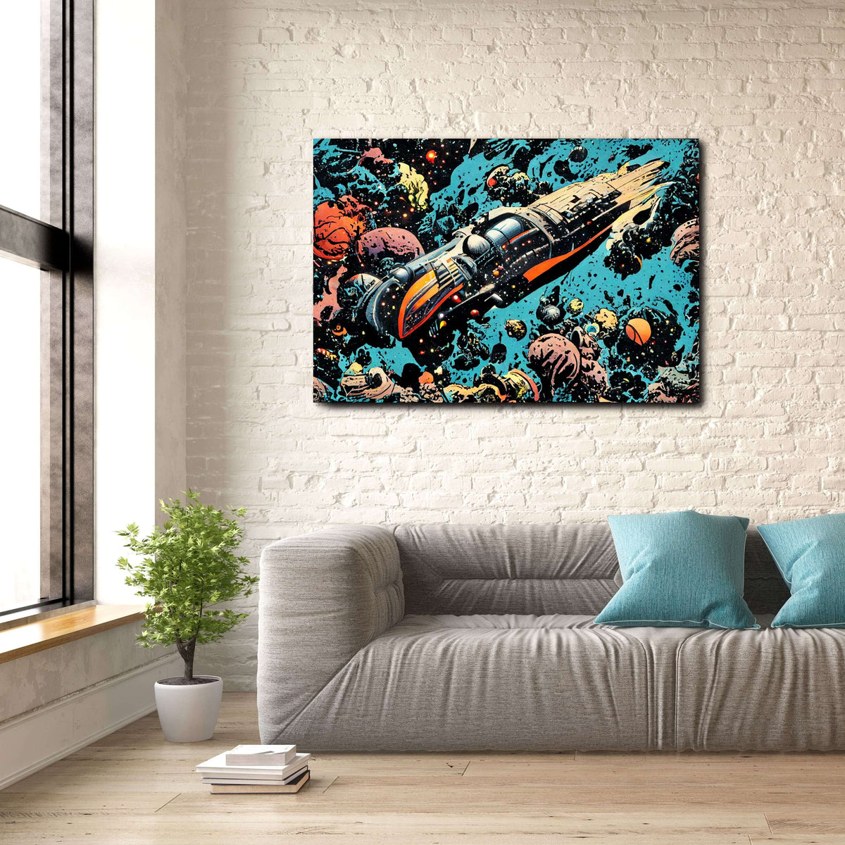 Space Graffiti Art | MusaArtGallery™