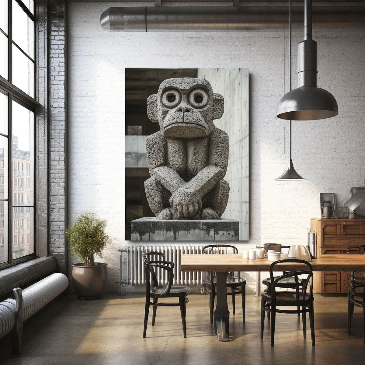 Statue Monkey Art | MusaArtGallery™