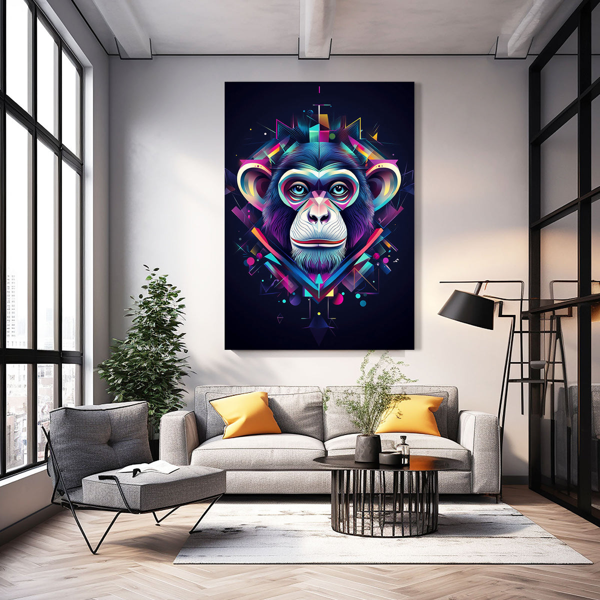Vector Monkey Art | MusaArtGallery™