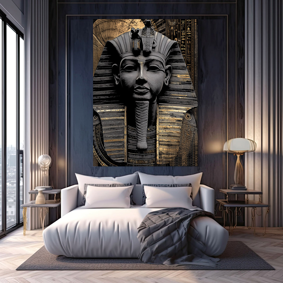 Vertical Egyptian Art - Custom Sizes Available – MusaArtGallery