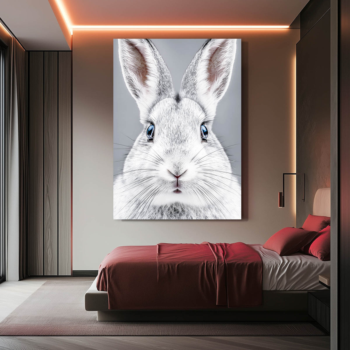 White Rabbit Wall Decor - Fast Shipping – MusaArtGallery