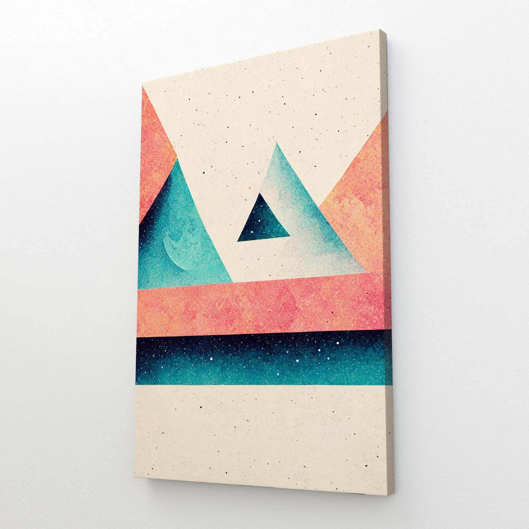 Abstract Art Triangles | MusaArtGallery™