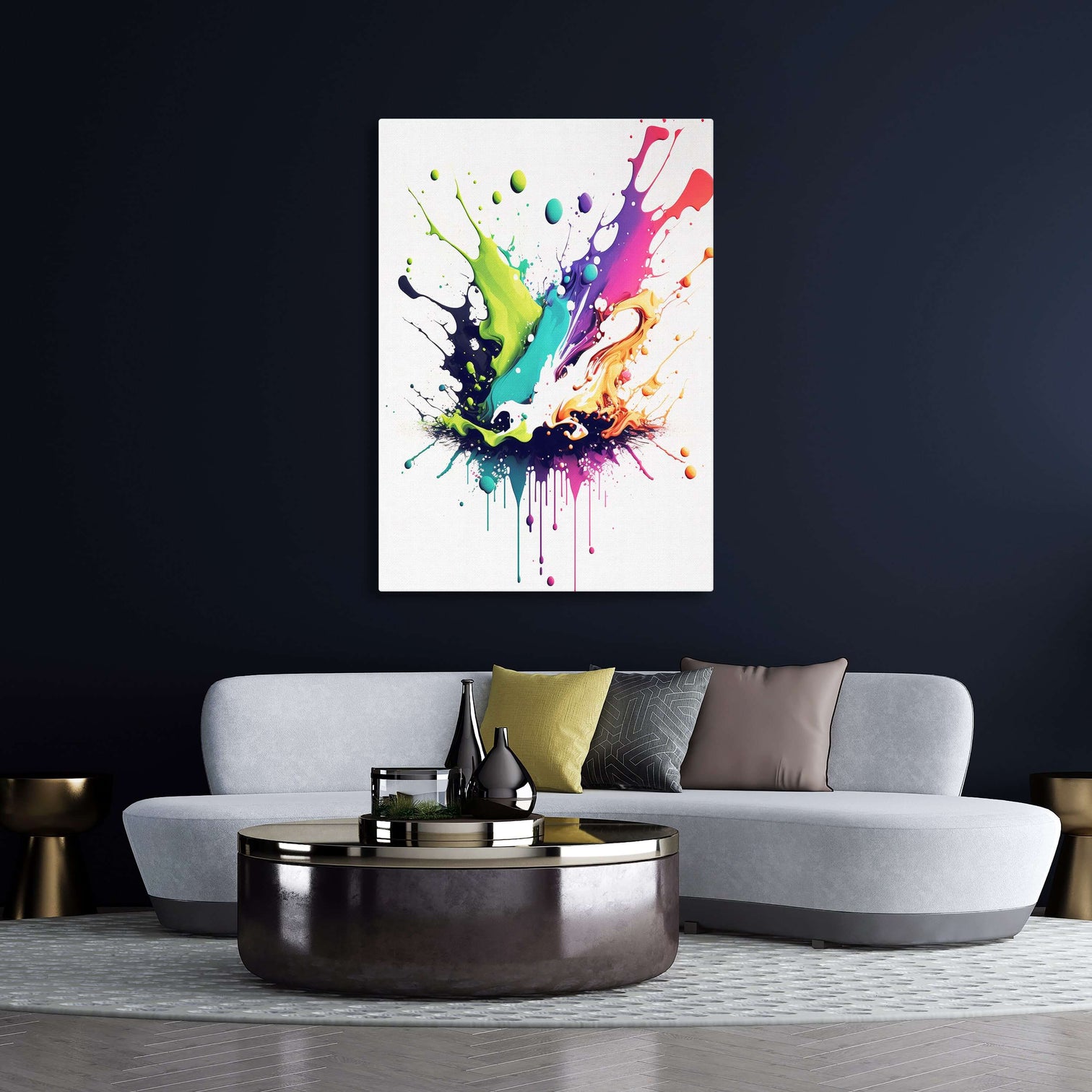 Abstract Colorful Wall Art | MusaArtGallery™