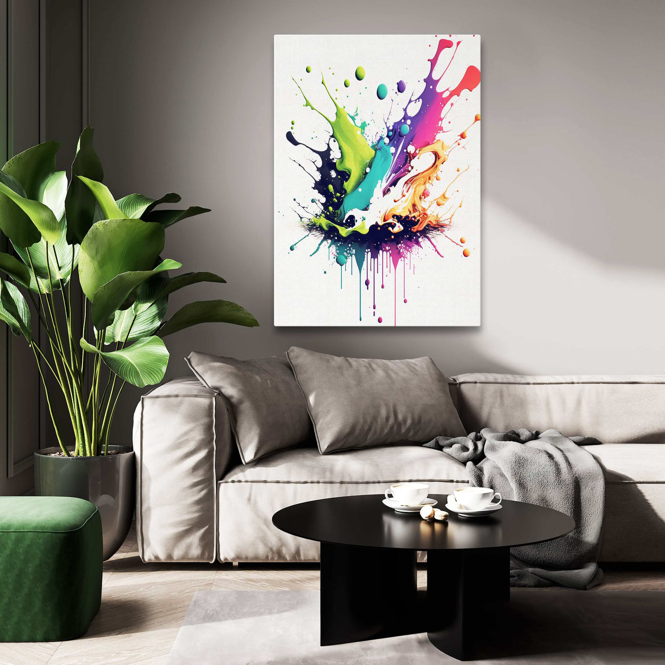 Abstract Colorful Wall Art | MusaArtGallery™