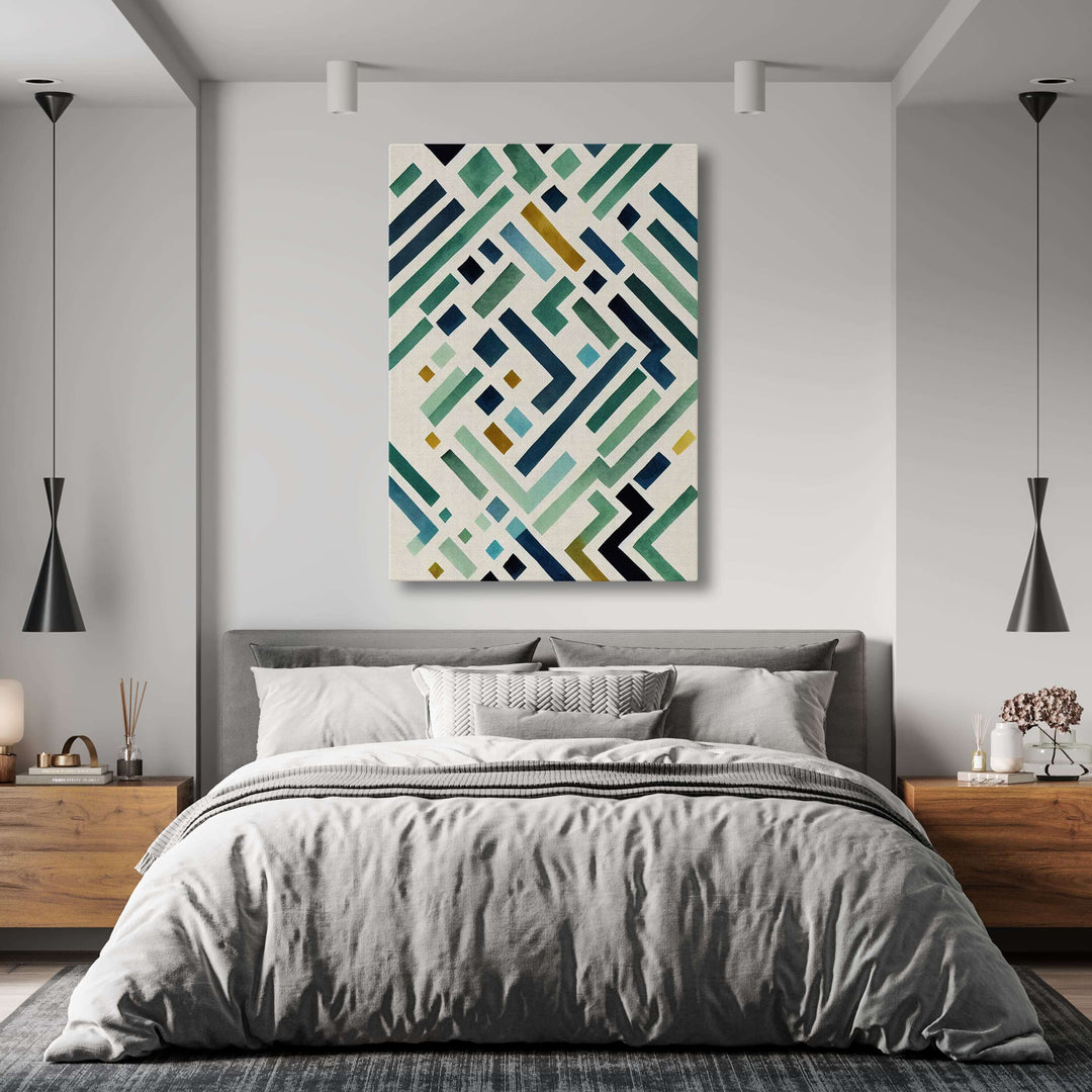 Abstract Lines Wall Art | MusaArtGallery™