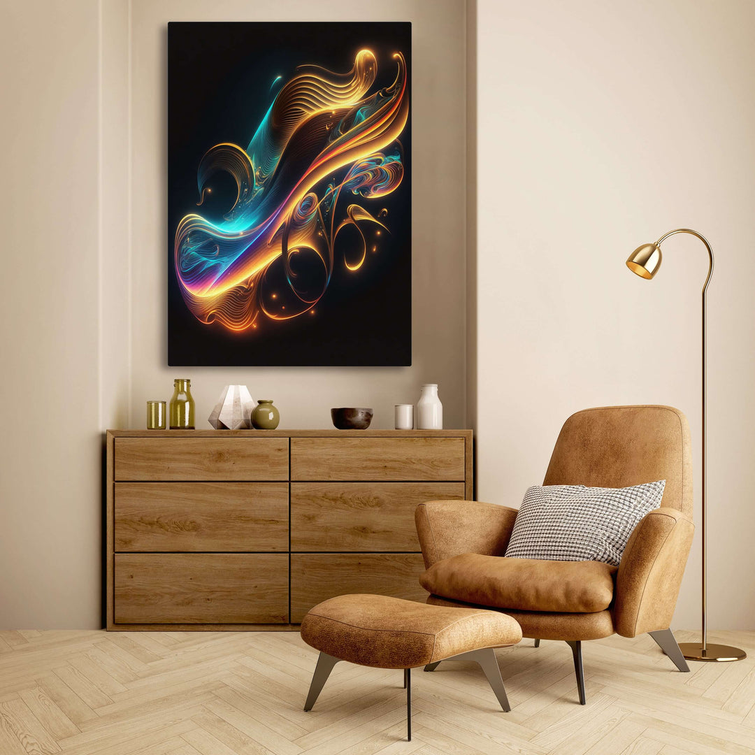 Abstract Music Wall Art