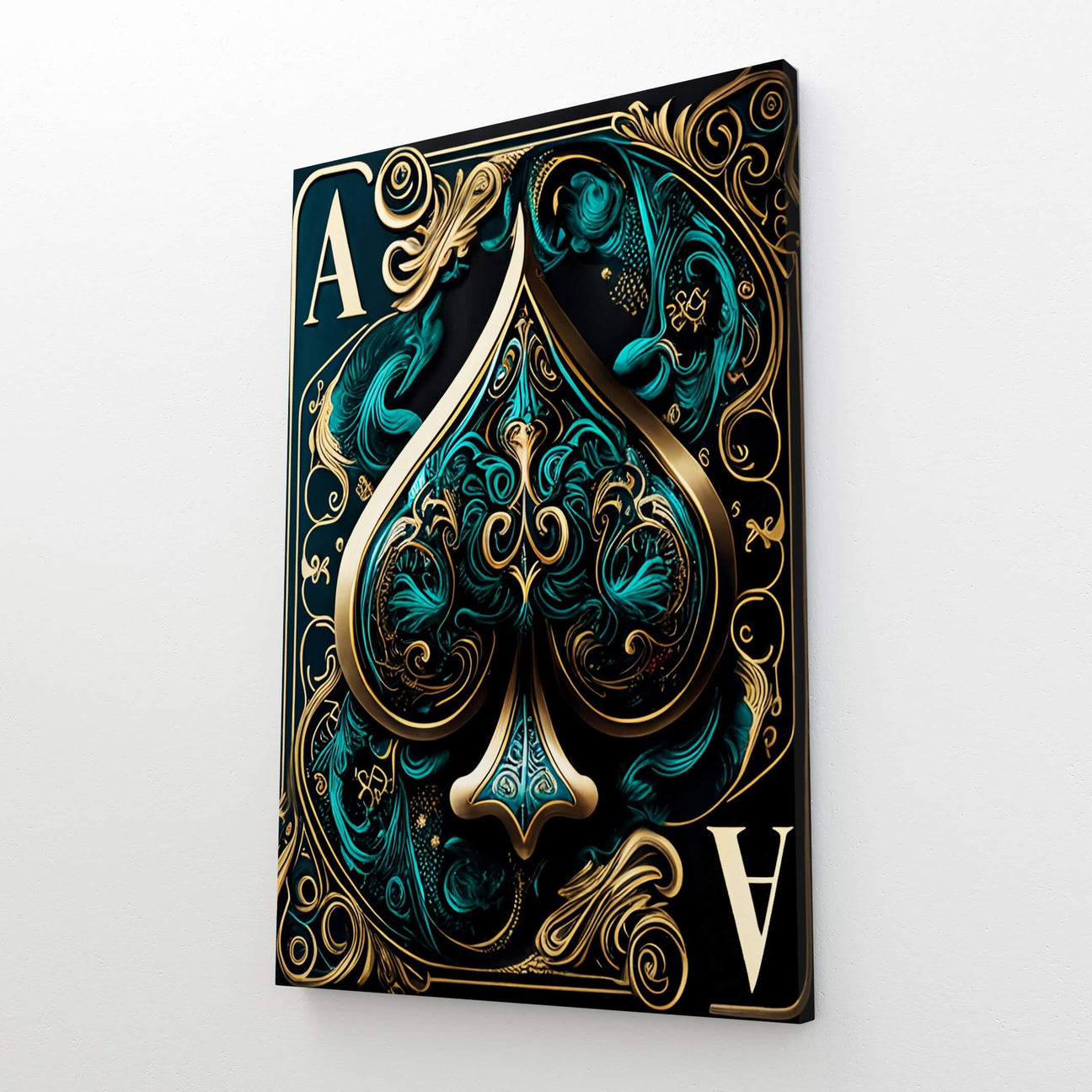 Ace of Spades Art Print | MusaArtGallery™