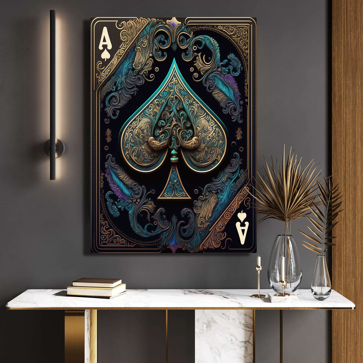Ace of Spades Wall Decor | MusaArtGallery™