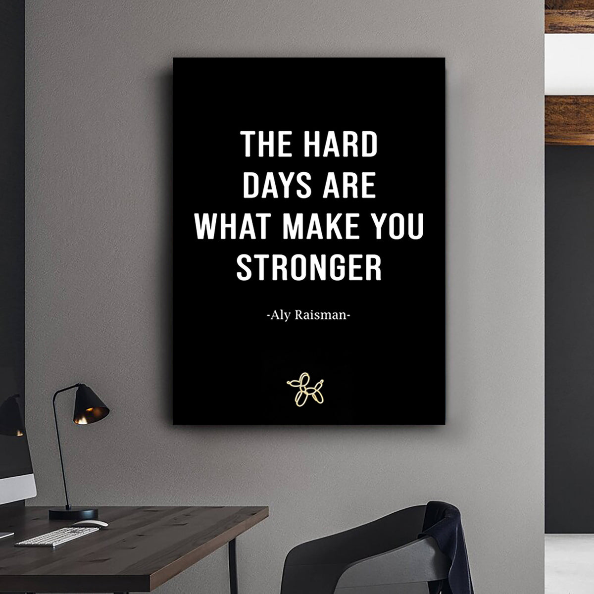 Aly Raisman Quote Canvas | MusaArtGallery™