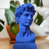 Blue David Head Sculpture | MusaArtGallery™