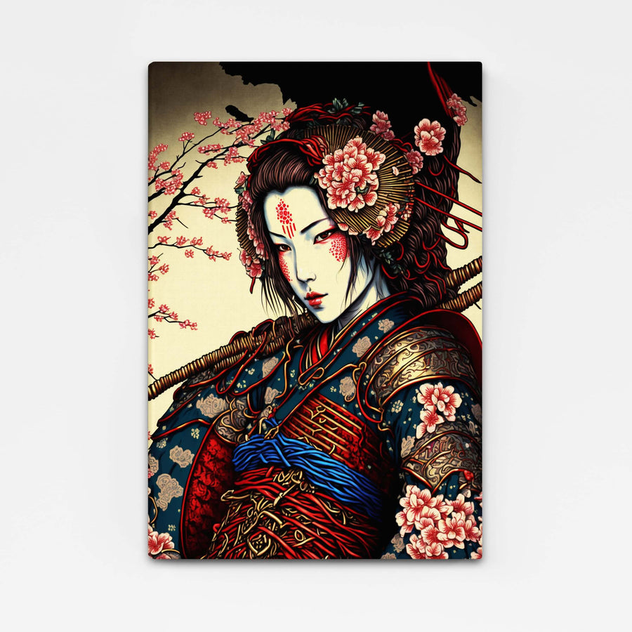 Home Geisha Canvas Wall Art