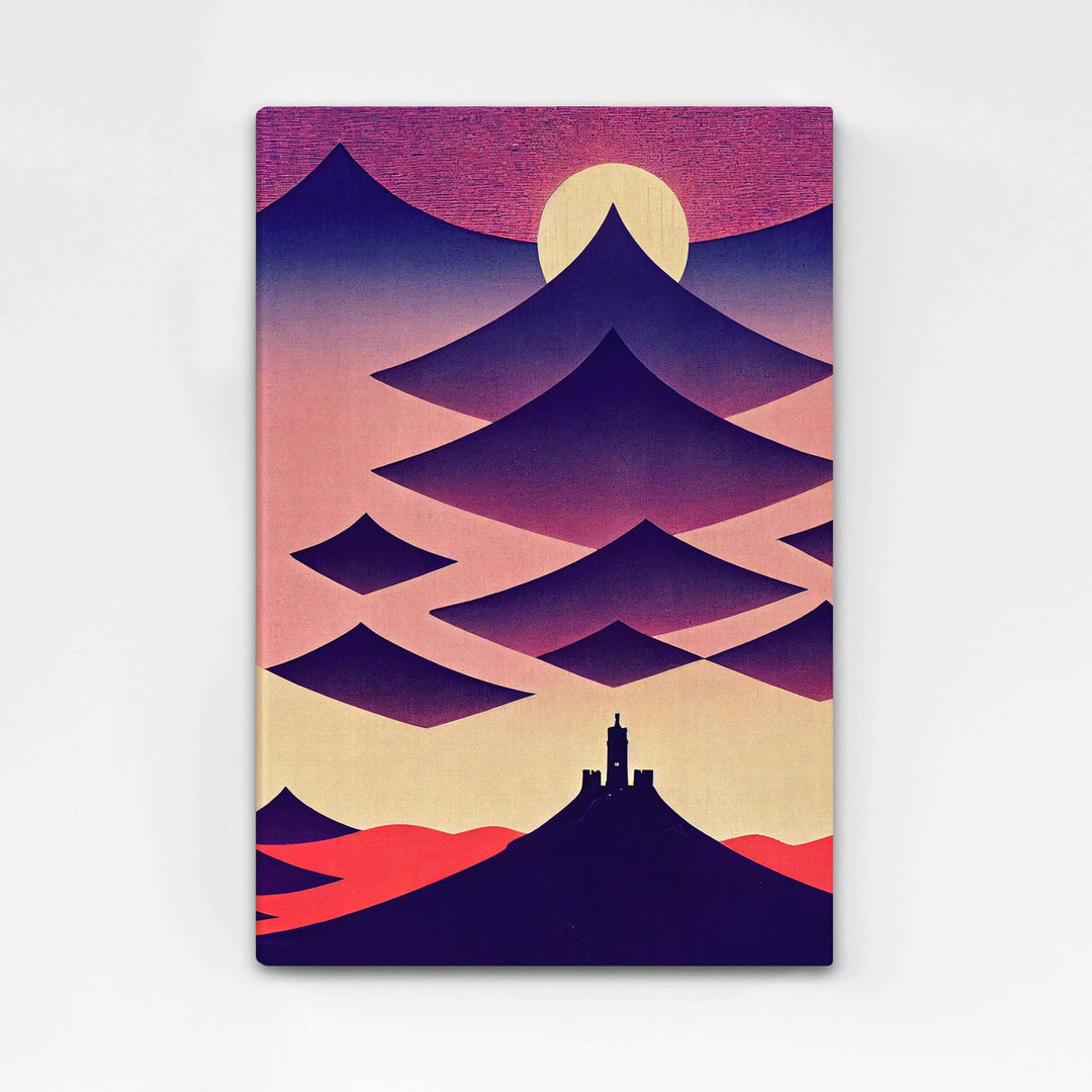 Geometric Japanese wall Art | MusaArtGallery™