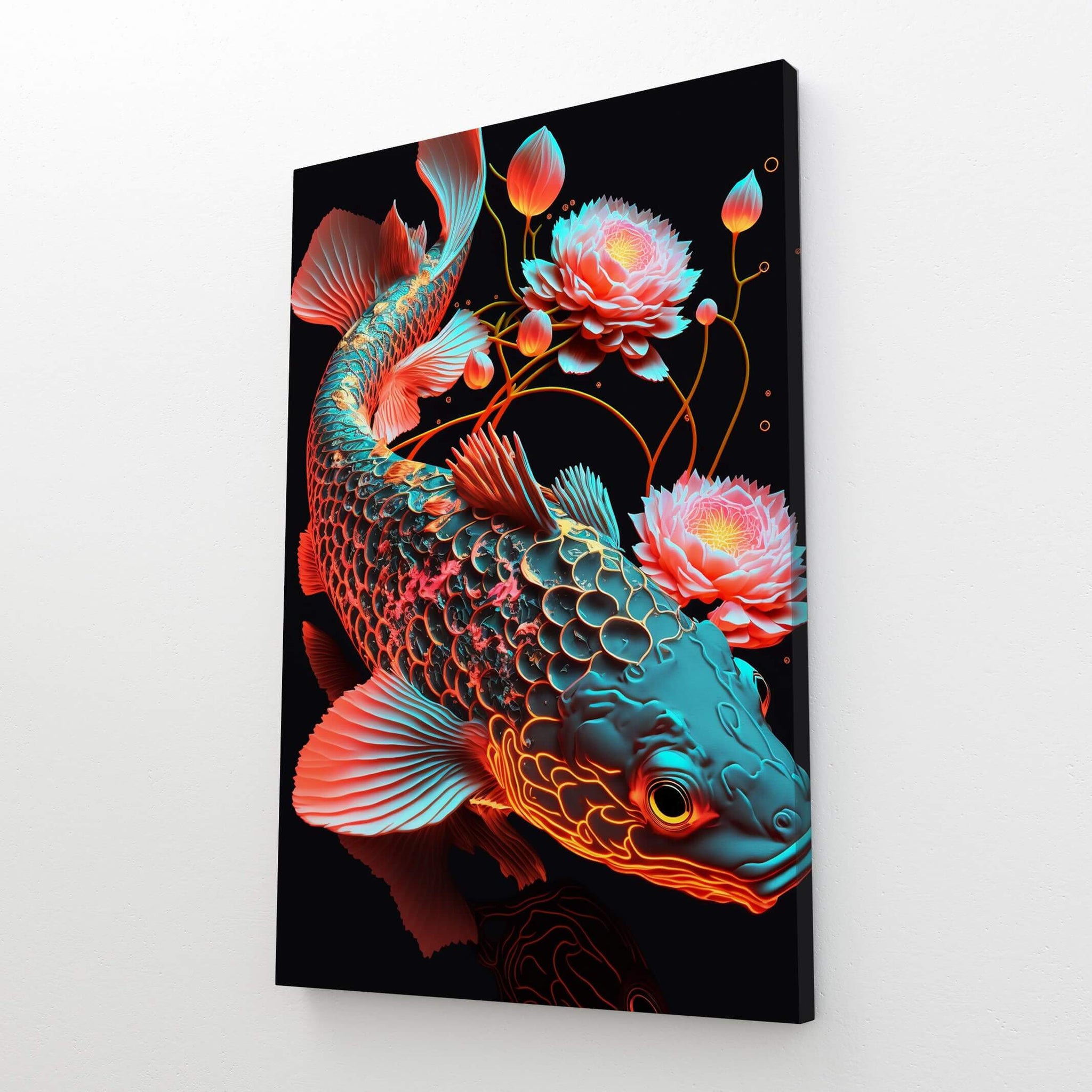 Koi Fish Japanese Art | MusaArtGallery™