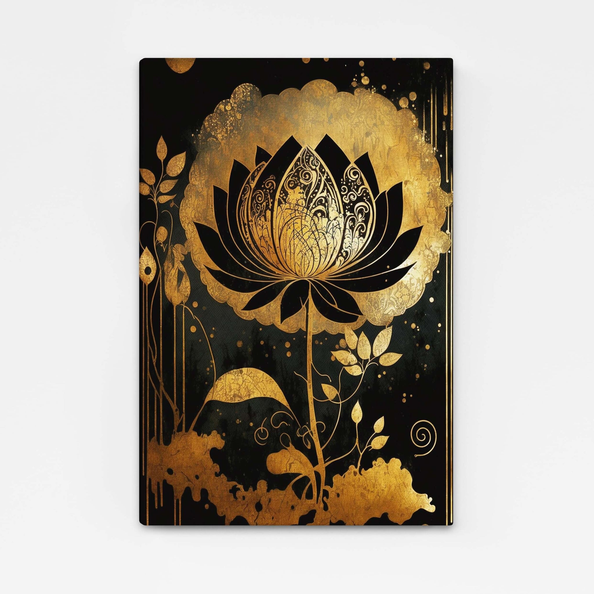 Lotus Japanese Canvas | MusaArtGallery™