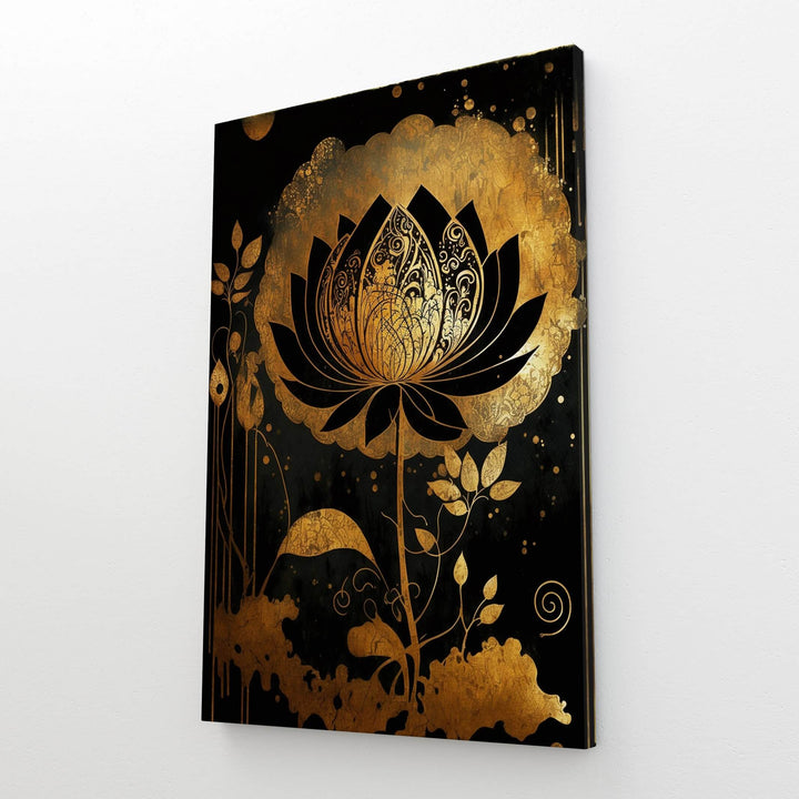 Lotus Japanese Canvas | MusaArtGallery™