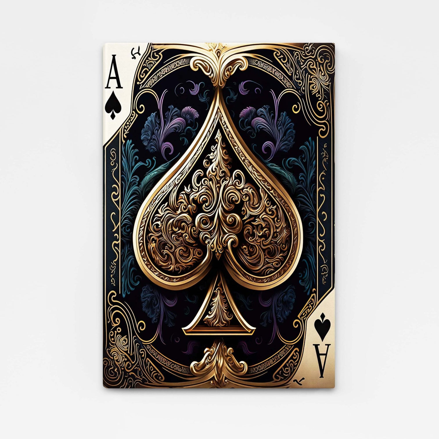 Luxurious Ace of Spades Art