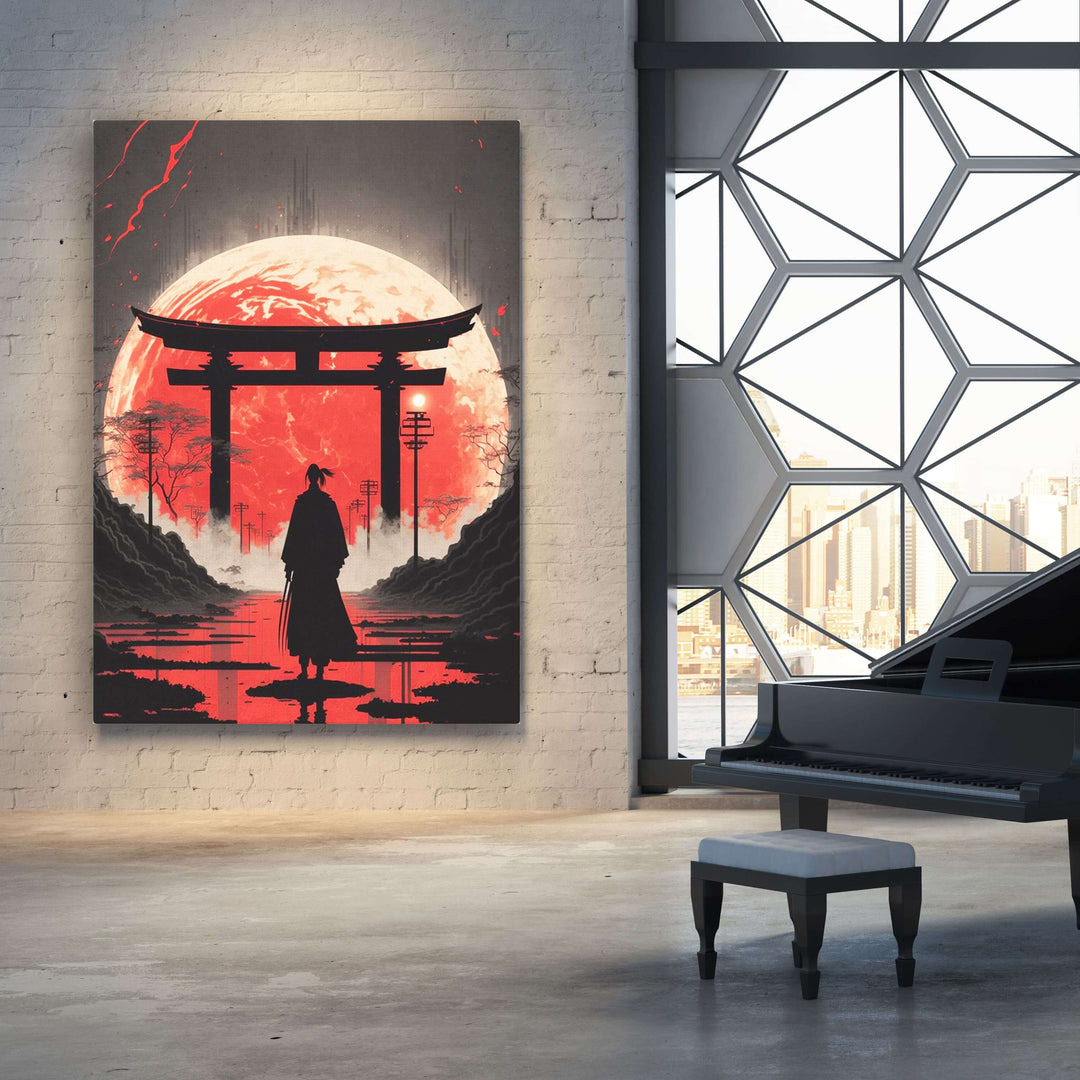 Moon Japanese Wall Art | MusaArtGallery™